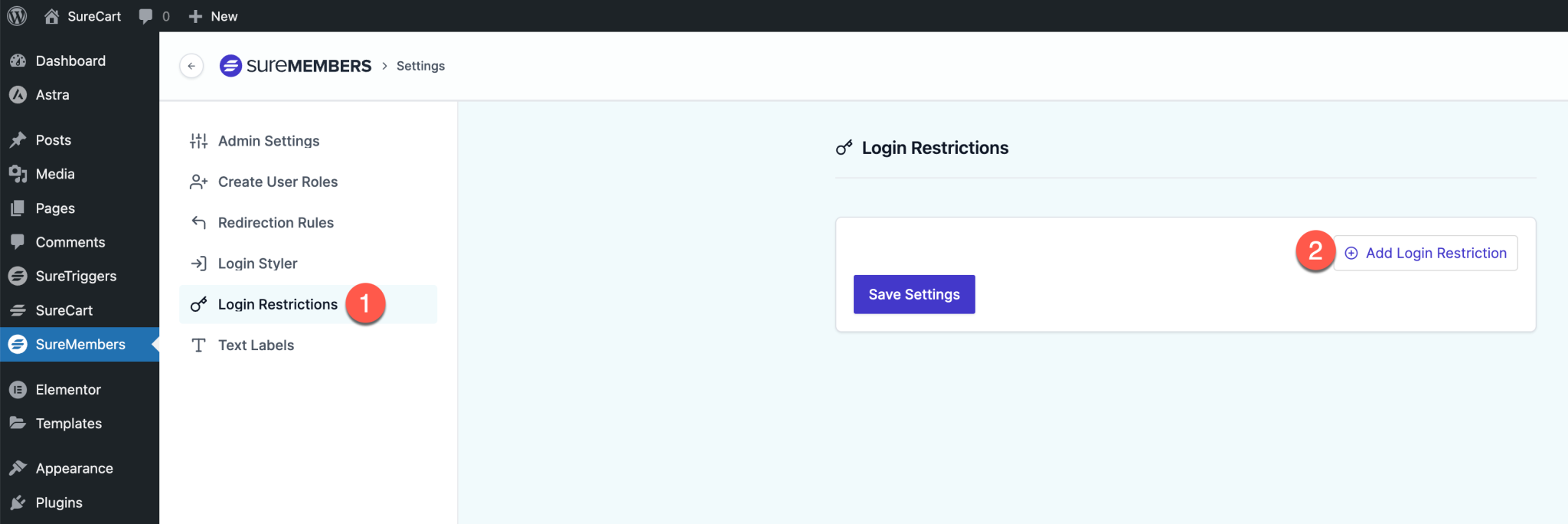 How to set up Login Restrictions - SureMember